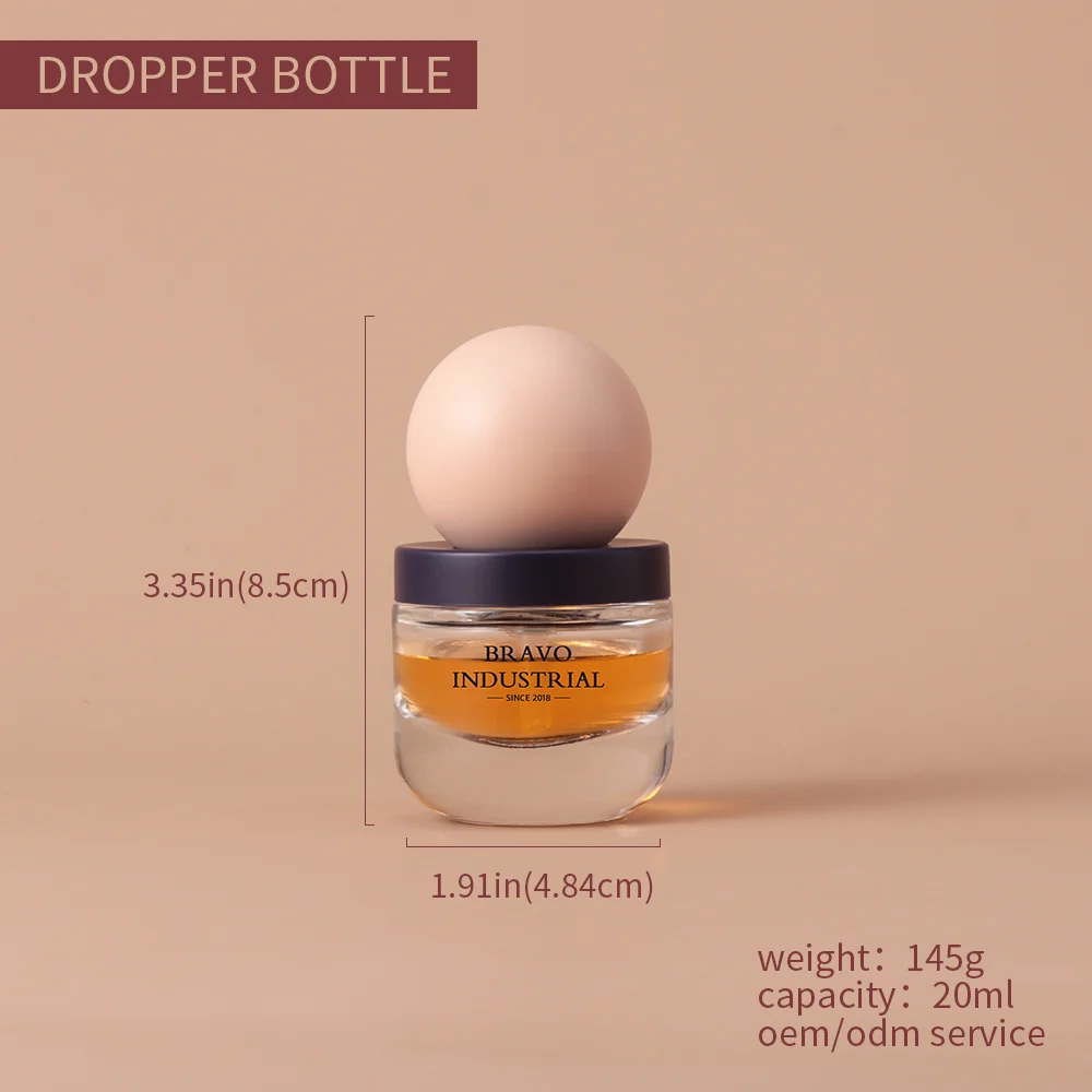 Custom Essential Oil Glass Dropper Bottle | Bravo Industrial