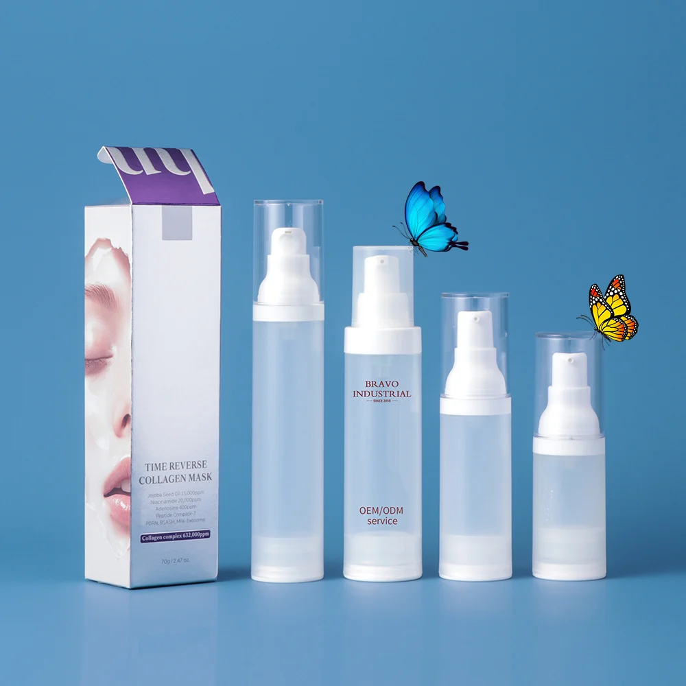 Custom Refillable Airless Skincare Bottle | Bravo Industrial